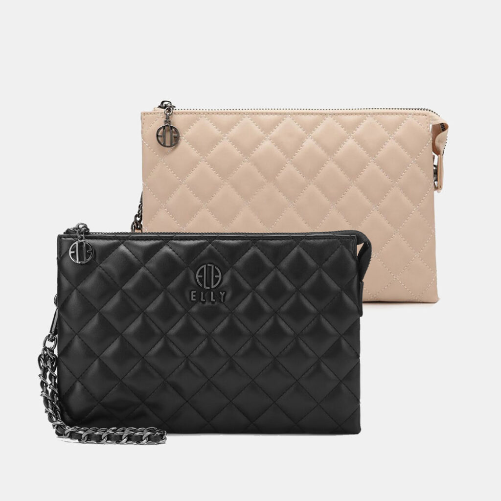 Clutch nữ hàng hiệu, đẹp, cao cấp, chính hãng thương hiệu ELLY