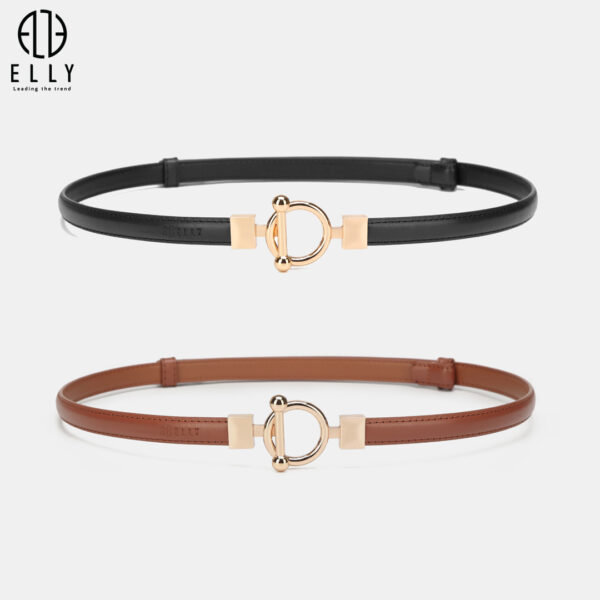 Dây lưng nữ cao cấp da thật ELLY - ED67 | ELLY - TOP 10 Thương Hiệu Nổi ...