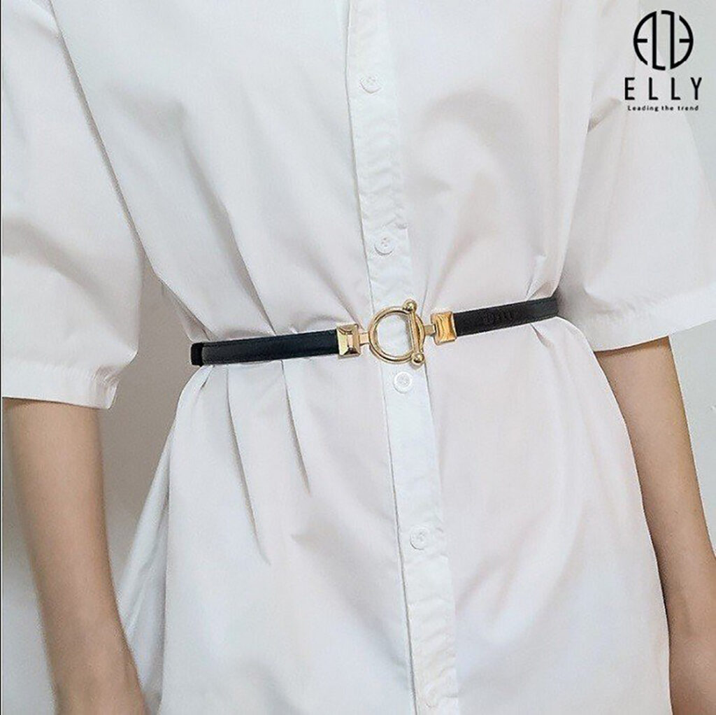 Dây lưng nữ cao cấp da thật ELLY - ED67 | ELLY - TOP 10 Thương Hiệu Nổi ...