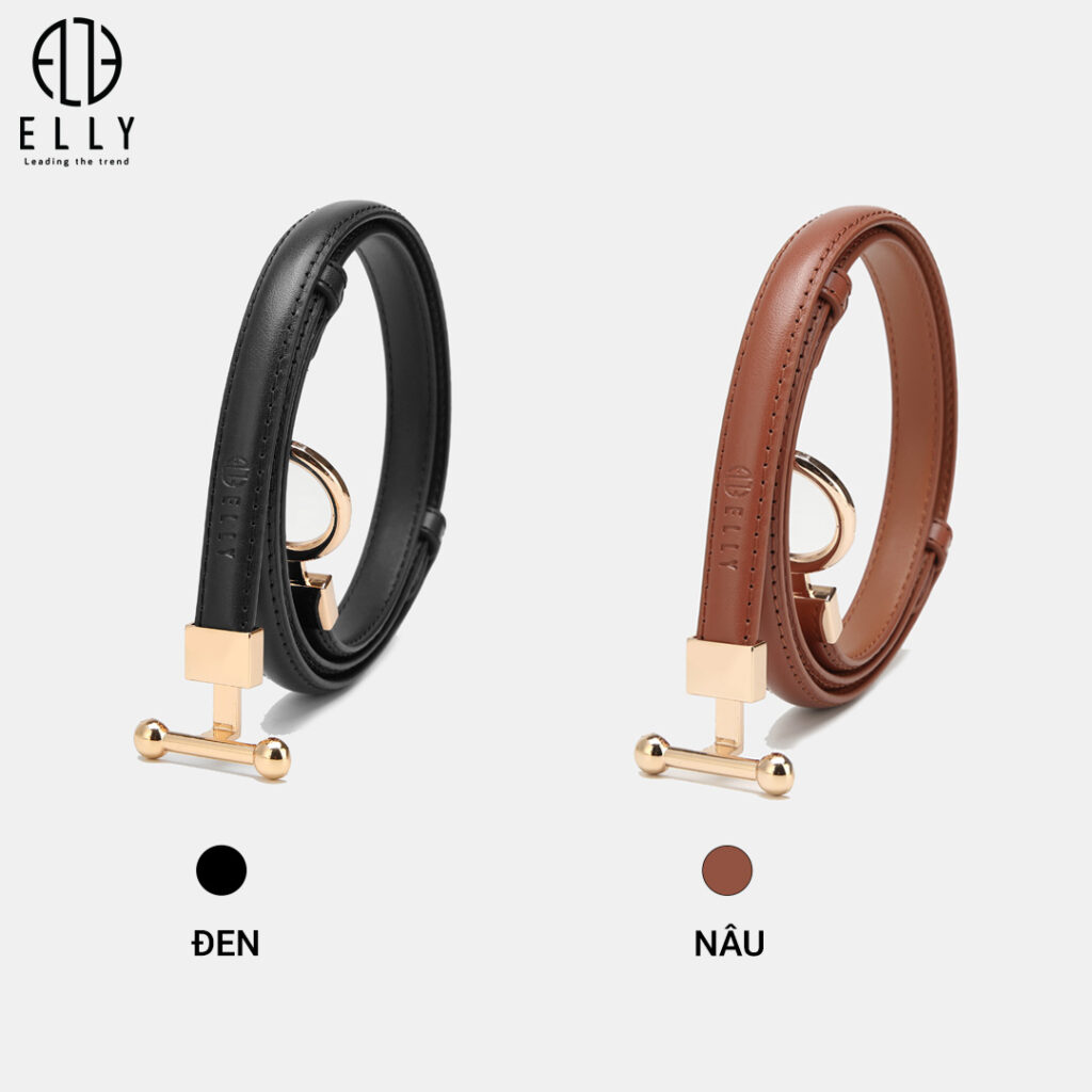 Dây lưng nữ cao cấp da thật ELLY - ED67 | ELLY - TOP 10 Thương Hiệu Nổi ...
