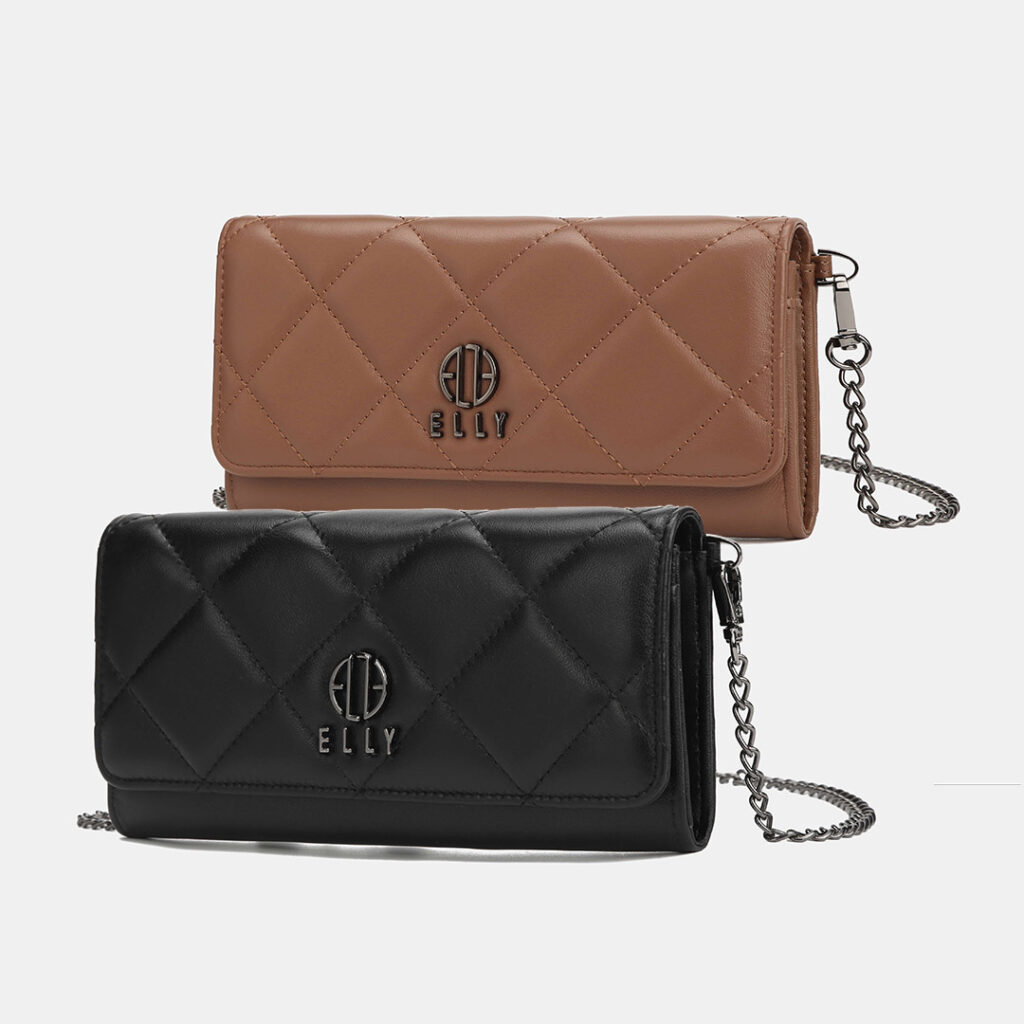 Clutch nữ hàng hiệu, đẹp, cao cấp, chính hãng thương hiệu ELLY