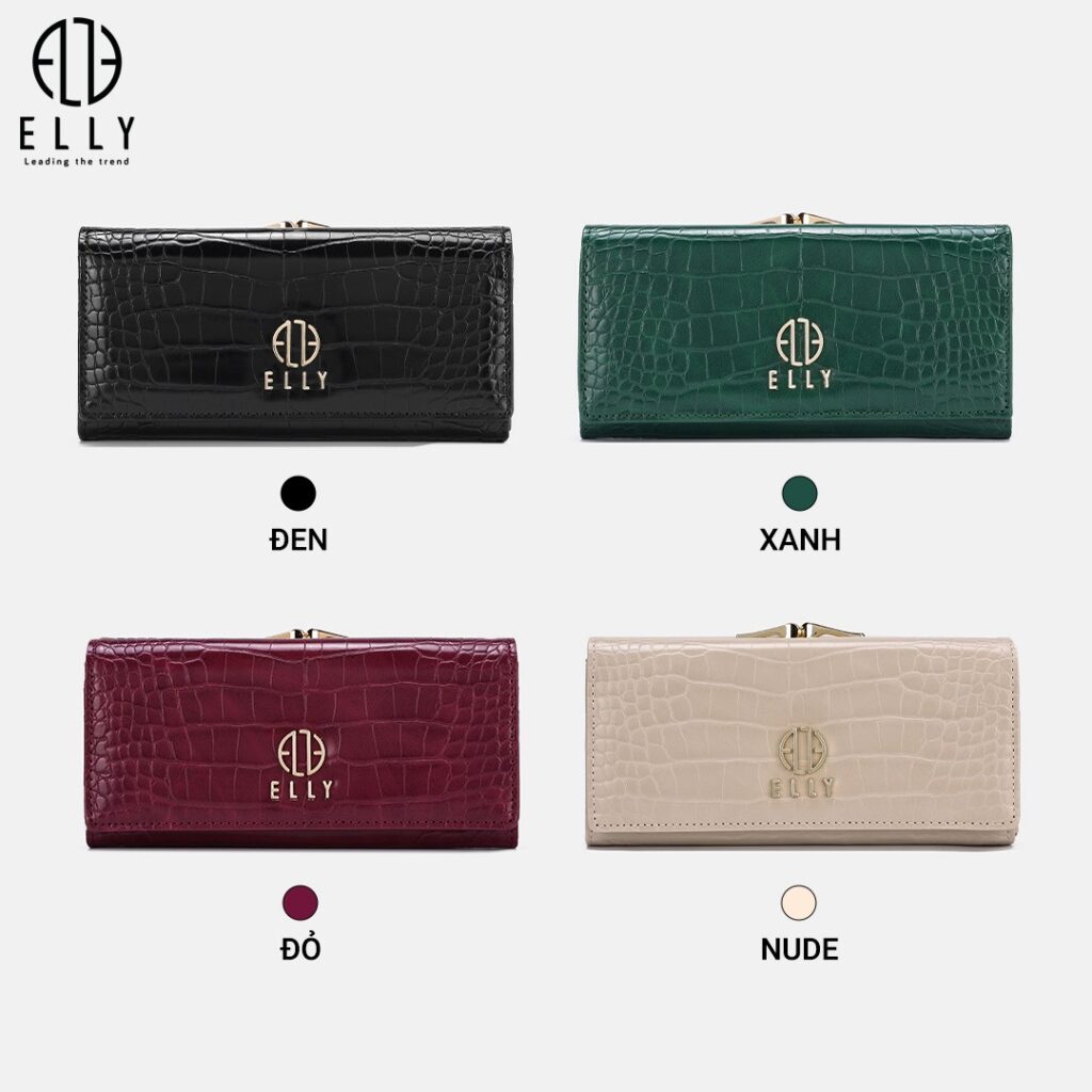 Ví da nữ thời trang ELLY - EVH109 | ELLY - TOP 10 Thương Hiệu Nổi Tiếng ...